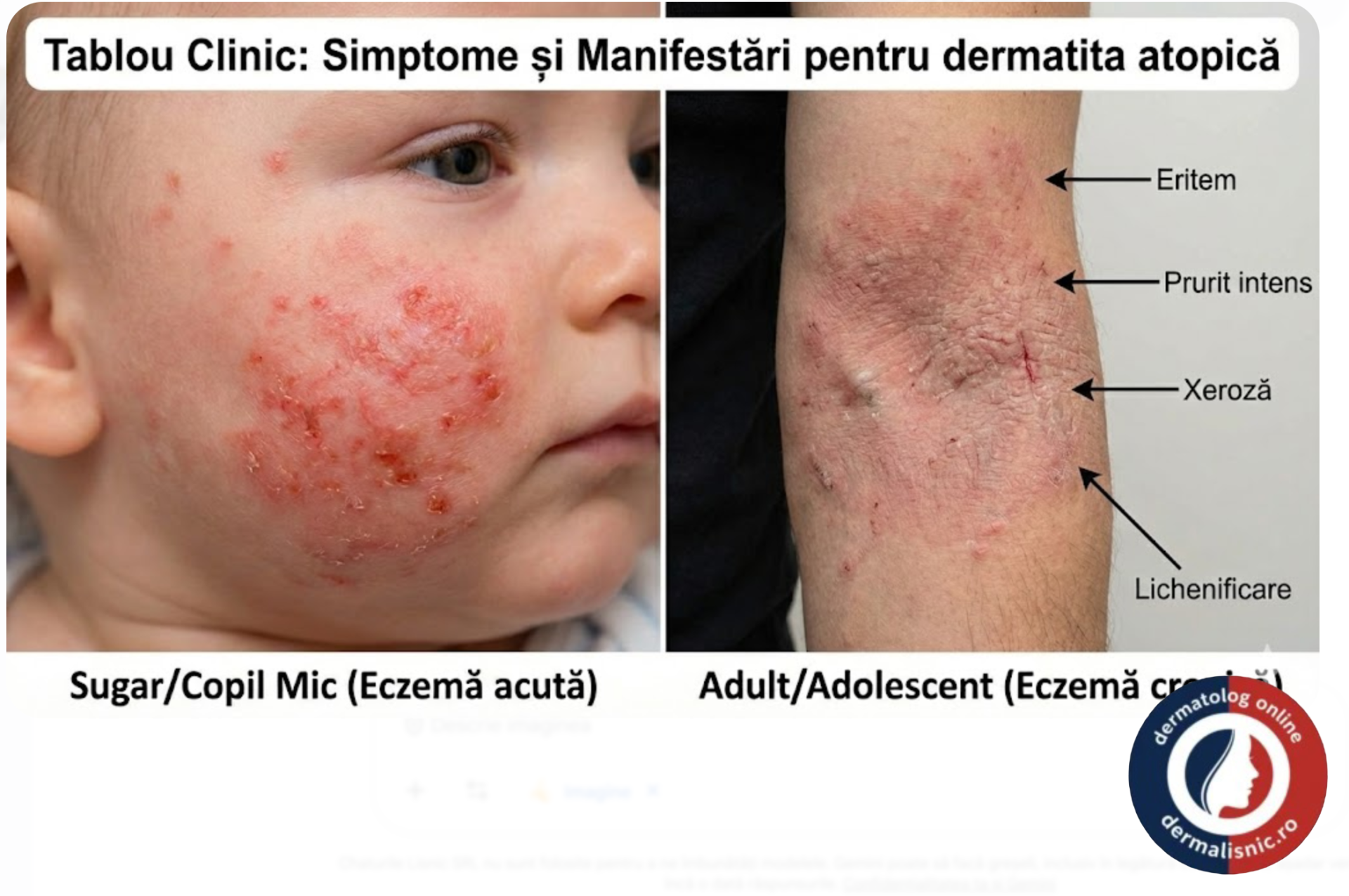 Dermatita Atopică: Ghid Complet - Cauze, Simptome, Tratament
