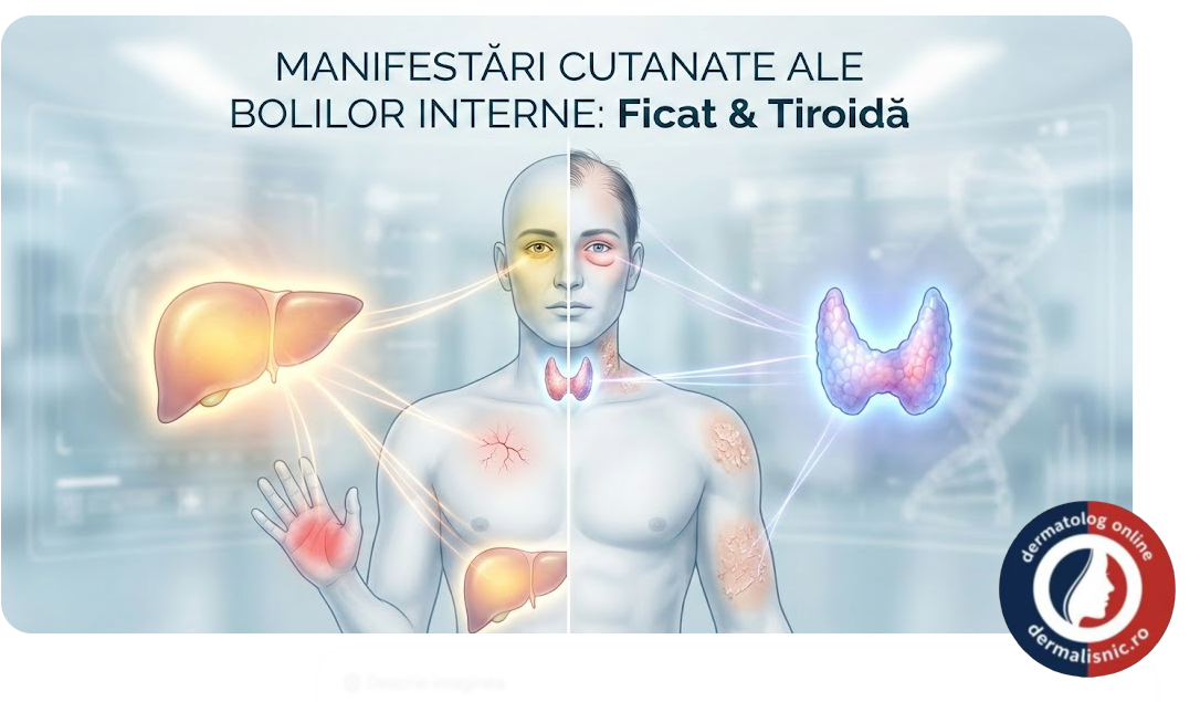Manifestări Cutanate: Ce spune pielea despre ficat, tiroidă